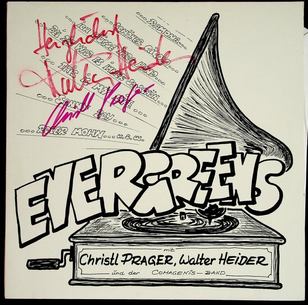 LP: Evergreens mit Christl Prager und Walter Heider - radiowienerlied.at